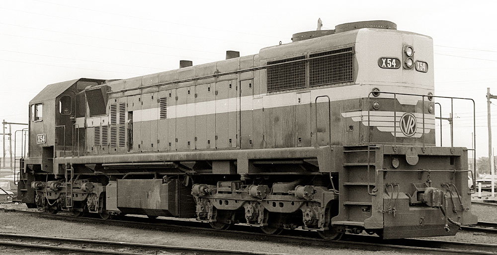 X class d/e locomotives